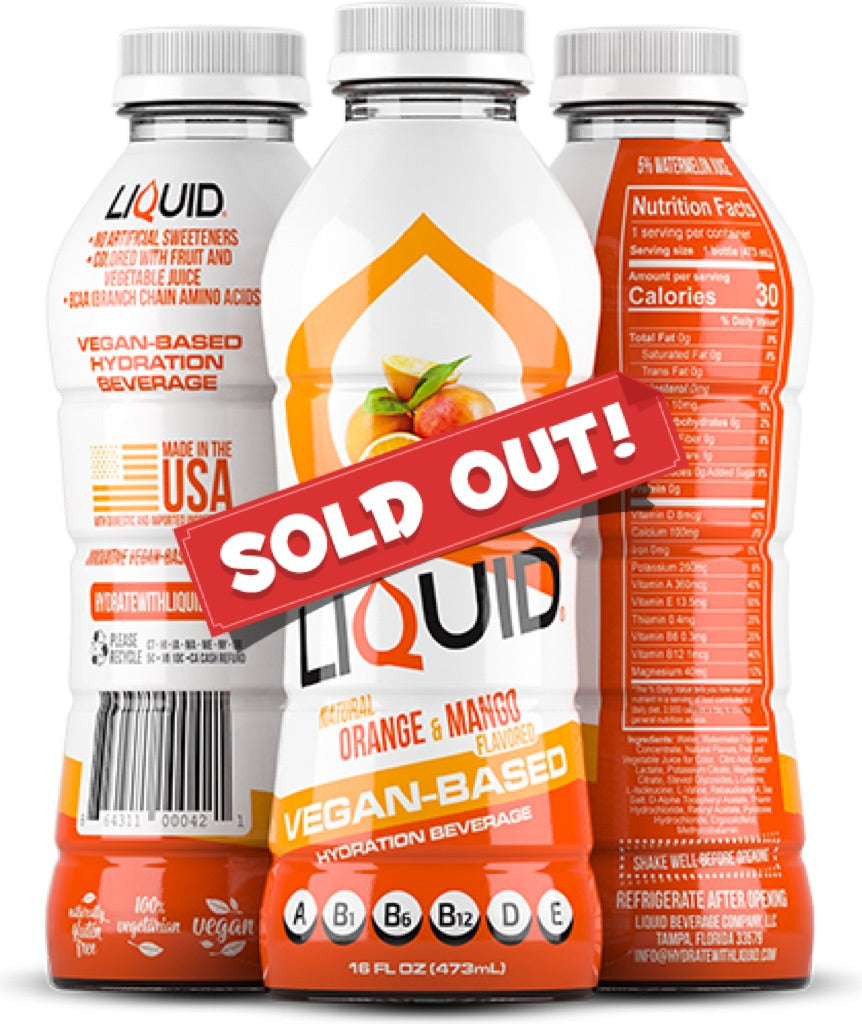 Liquid Hydration Orange Mango ... (12 pack)